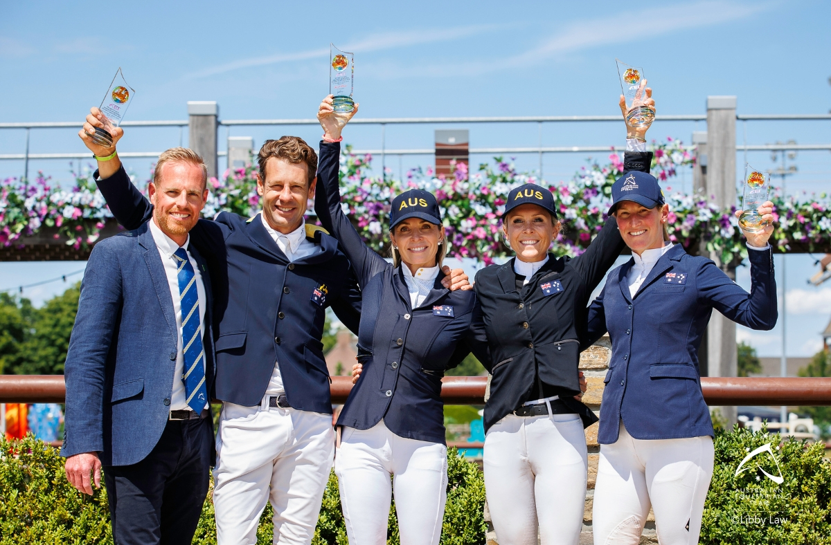 Australian Jumping Team Qualifies for Paris Olympics | Equestrian Australia